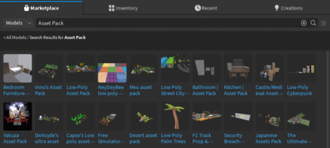 Best Roblox Asset Packs For New Developers - Learn Build Play